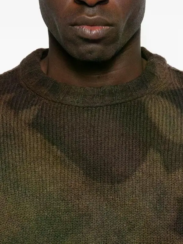 ORIGINAL VINTAGE Tie-dye Crew-neck Sweater