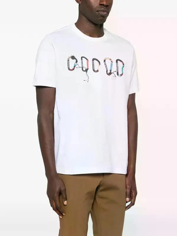 Paul Smith Carabiner-graphic T-shirt