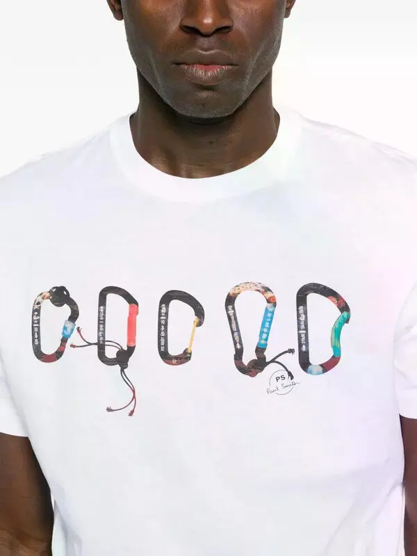 Paul Smith Carabiner-graphic T-shirt
