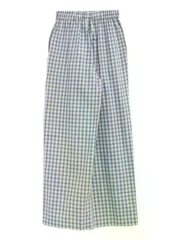 BASERANGE Claude Check Trousers