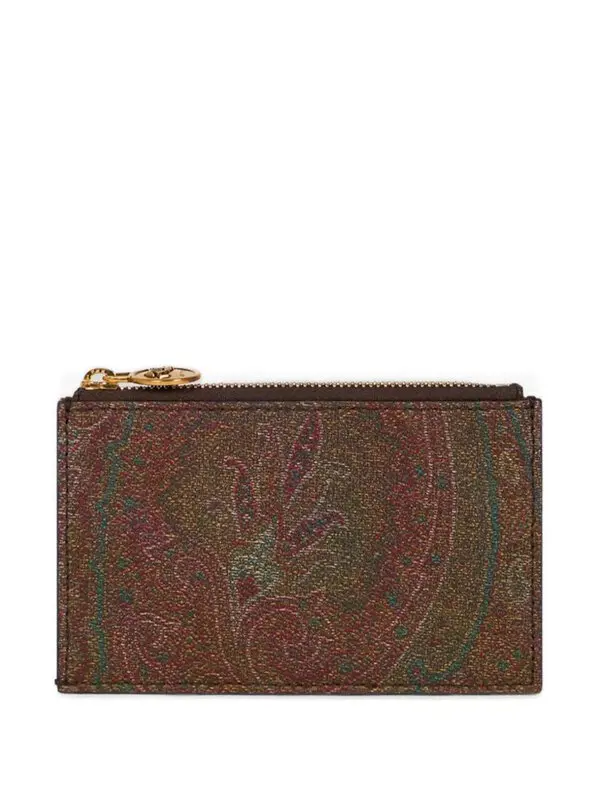 Etro Arnica Wallet - Brown