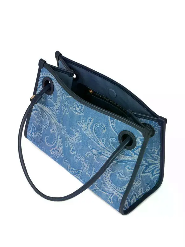 Etro Denim Tote Bag - Blue