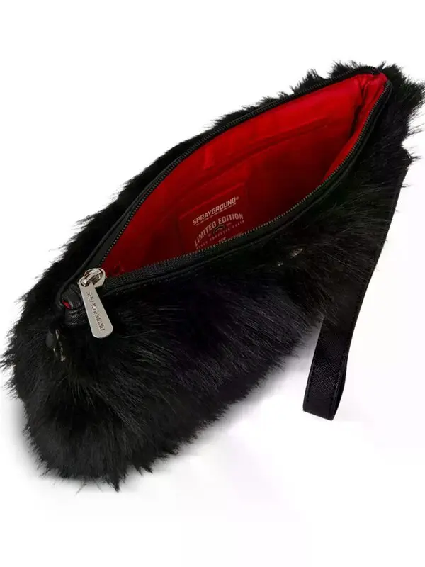 SPRAYGROUND Faux-fur Clutch
