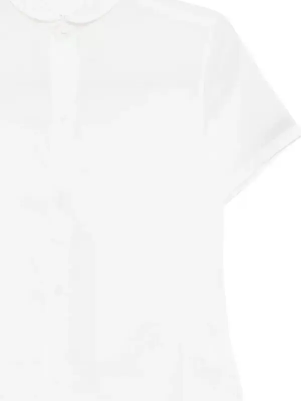 Y’s Rounded-collar Cotton Shirt
