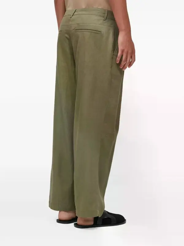 OSKLEN Palm Tree Embroidered Trousers