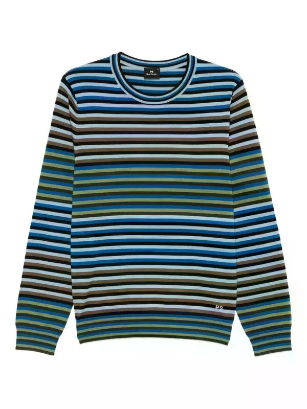 Paul Smith Striped Sweater - Blue