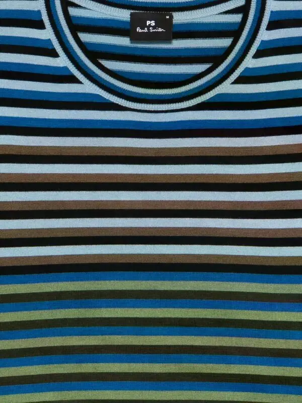 Paul Smith Striped Sweater - Blue