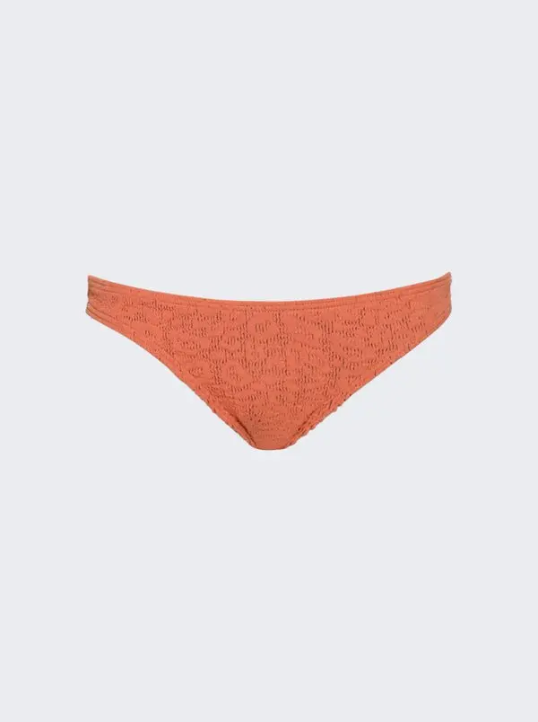 Bond Eye Sign Brief Bikini Bottom - Orange