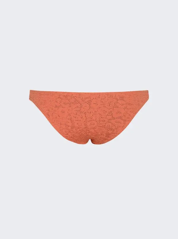 Bond Eye Sign Brief Bikini Bottom - Orange
