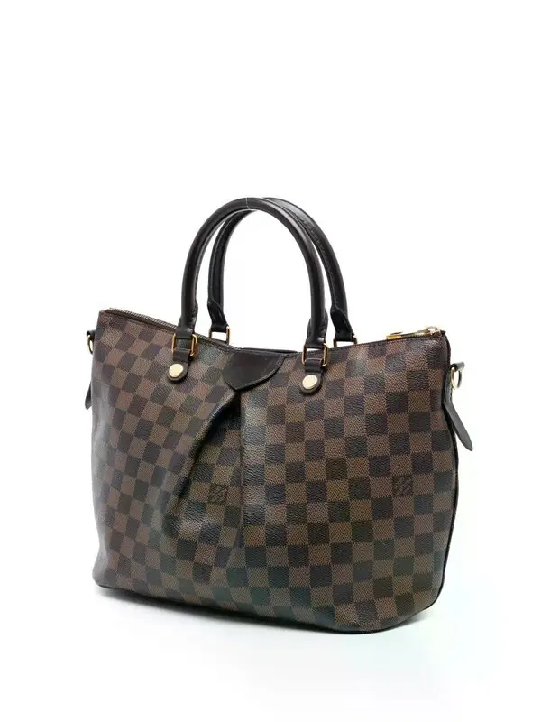 LOUIS VUITTON Damier Ebene Siena Mm Satchel