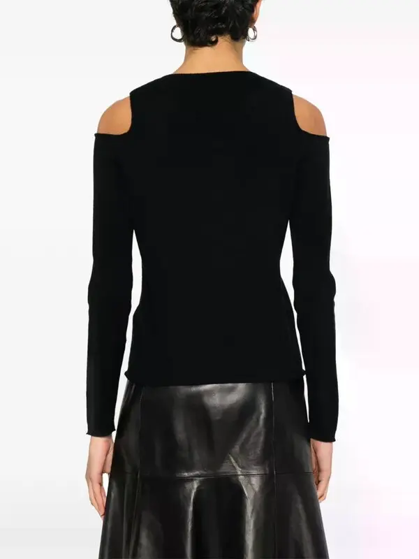 ALLUDE Cut-out Top