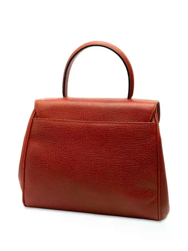 Loewe Grained Calfskin Flap Satchel
