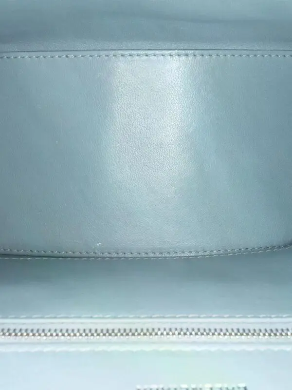 Balenciaga 2022 Small Croc Embossed Hourglass Top Handle Satchel