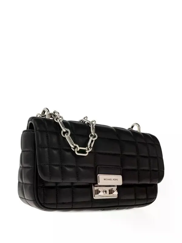 Michael Kors Tribeca Quilted Leather Shoulder Bag - Black