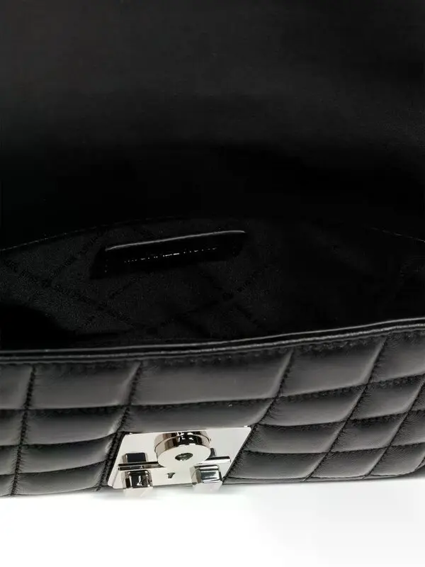 Michael Kors Tribeca Quilted Leather Shoulder Bag - Black