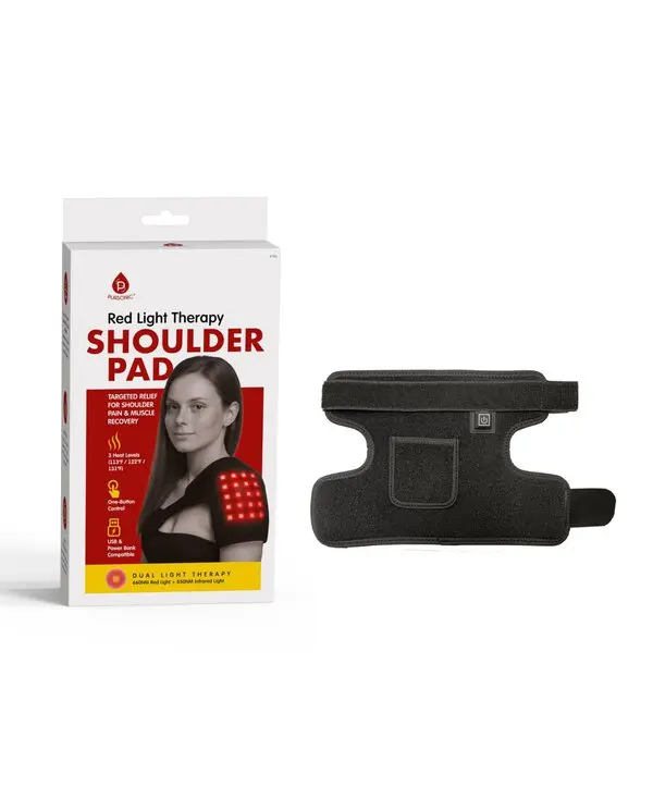 PURSONIC Red Light Therapy Shoulder Pad Â Targeted Relief For Pain - 1