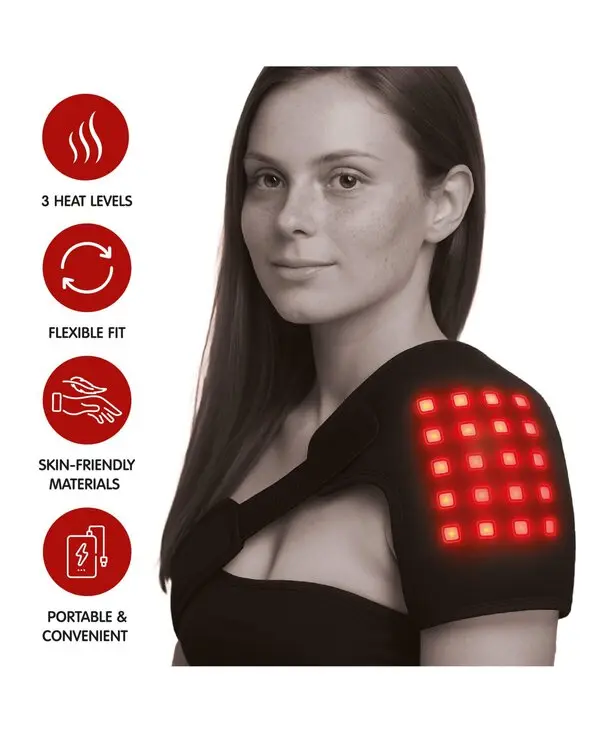PURSONIC Red Light Therapy Shoulder Pad