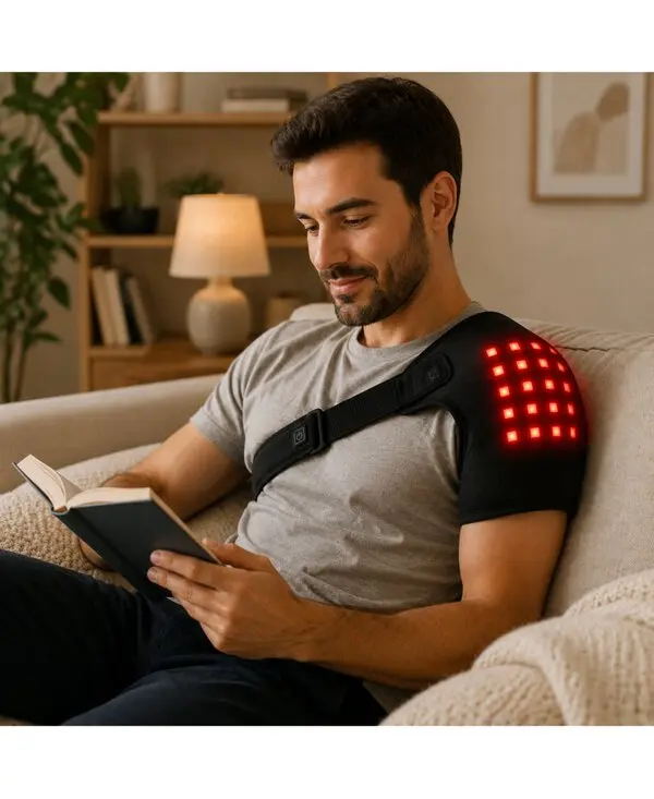 PURSONIC Red Light Therapy Shoulder Pad