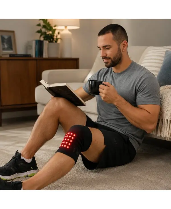 PURSONIC Red Light Therapy Knee Pad