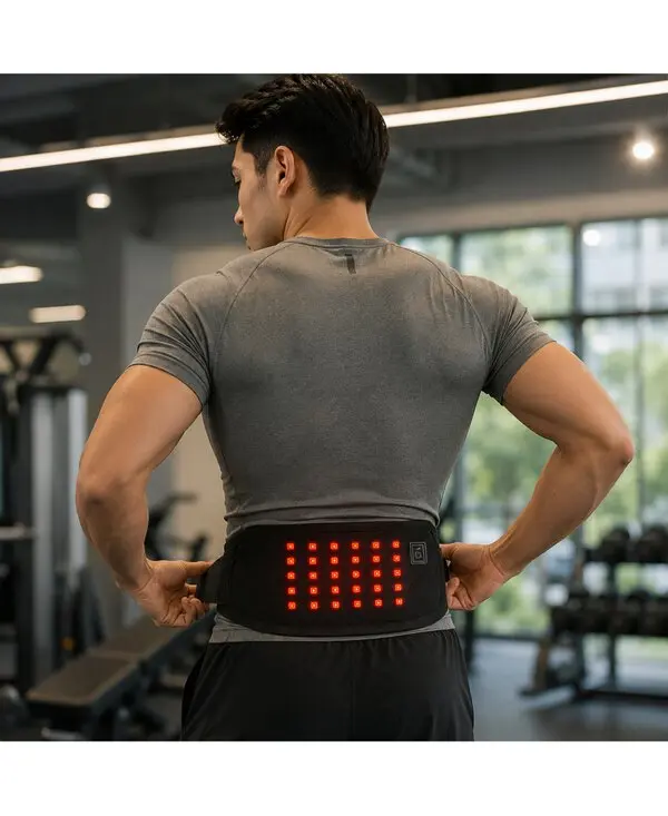 PURSONIC Red Light Therapy Back Wrap Comfort & Recovery For Lower Back And Core