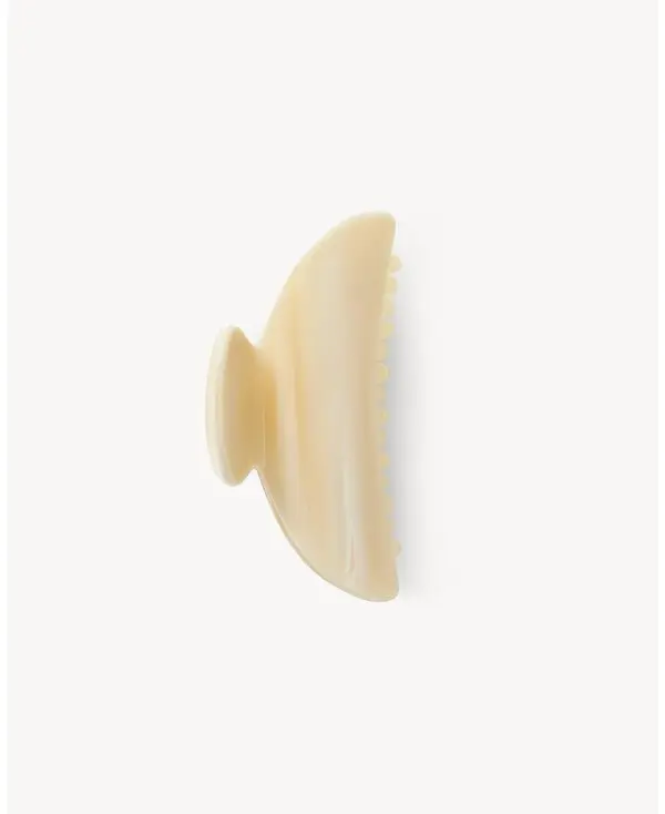 MACHETE Midi Heirloom Claw Clip - Alabaster