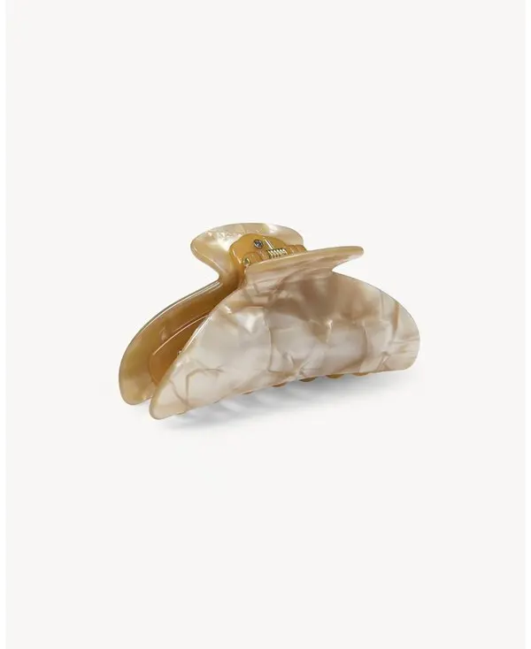 MACHETE Midi Heirloom Claw Clip - Sand Shell