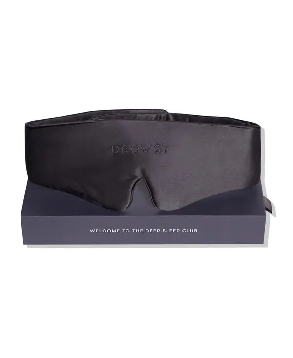 DROWSY Featherweight Silk Eye Mask - Grey