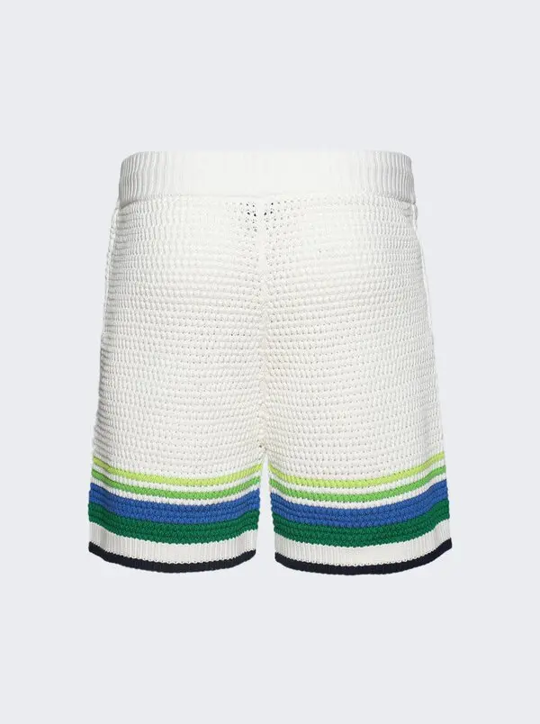 Casablanca Stripe Knit Short