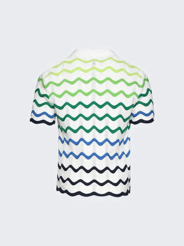 Casablanca Wave Knit Shirt
