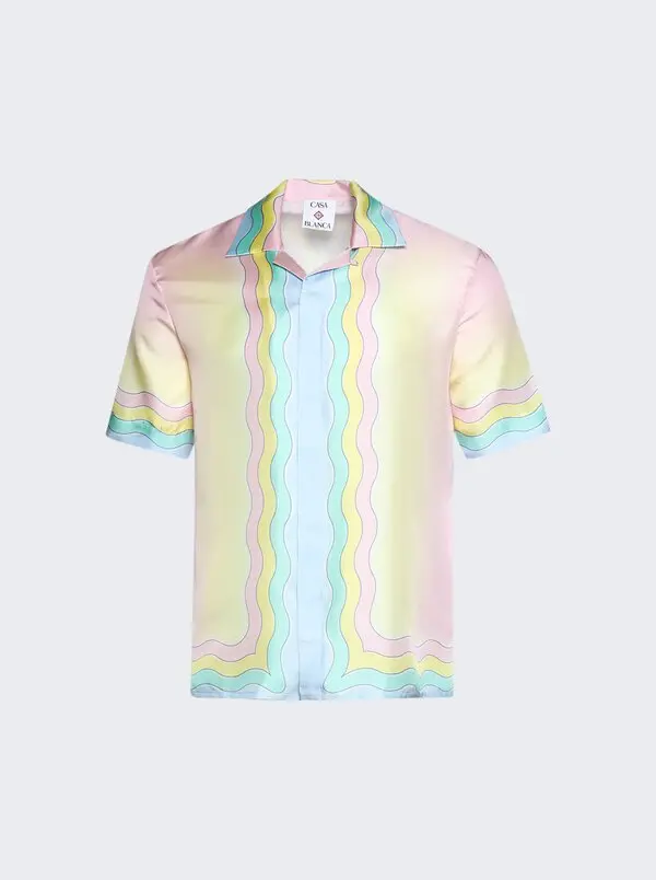 Casablanca For The Love Of Dance Cuban Collar Shirt Multicolor - Multi
