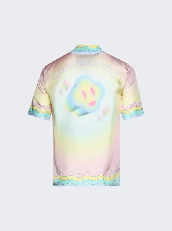 Casablanca For The Love Of Dance Cuban Collar Shirt Multicolor - Multi
