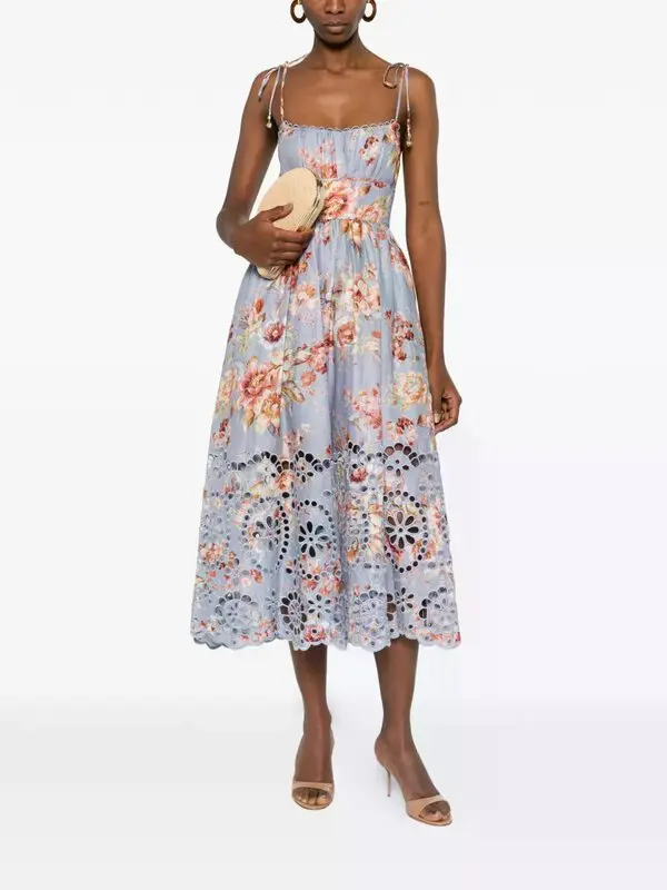 zimmermann linen day dress linen day midi dress