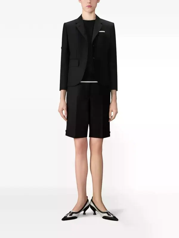 Thom Browne 4-bar Short-sleeve T-shirt - Black