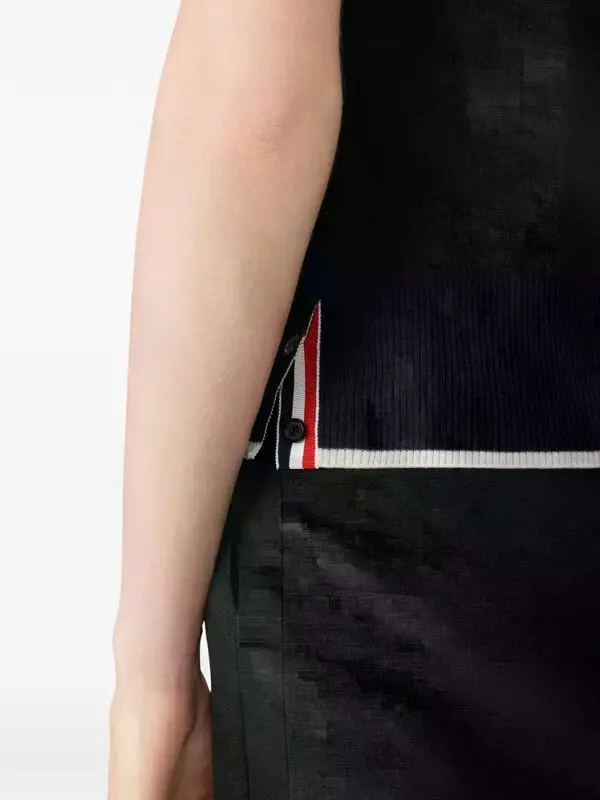 Thom Browne 4-bar Short-sleeve T-shirt - Black
