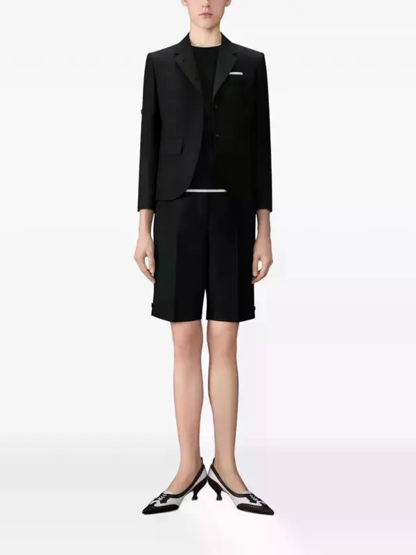Thom Browne 4-bar Short-sleeve T-shirt - Black