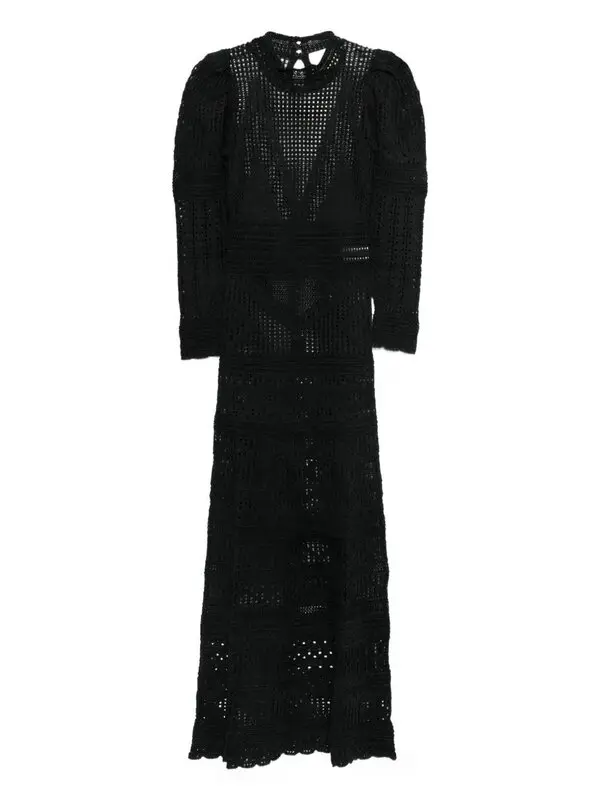 Isabel Marant Étoile Crochet Dress - Black