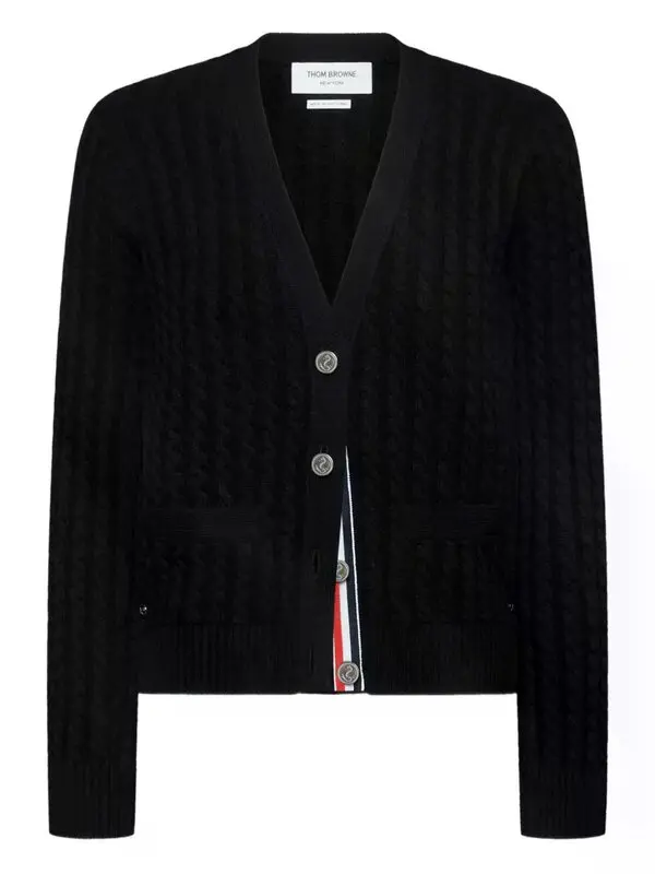 Thom Browne Cable-knit Cardigan