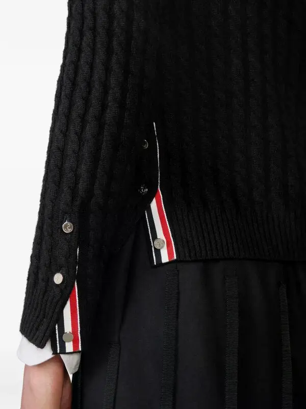 Thom Browne Cable-knit Cardigan