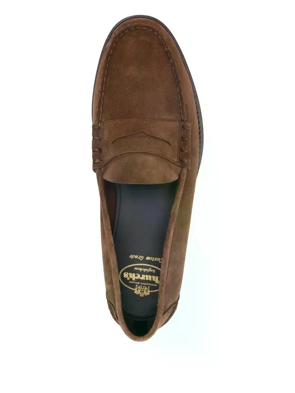 Church's Rowley Panelled Suede Loafers - Brown