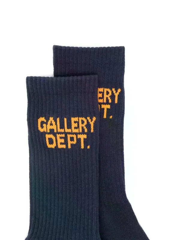 GALLERY DEPT. Logo-embroidered Socks