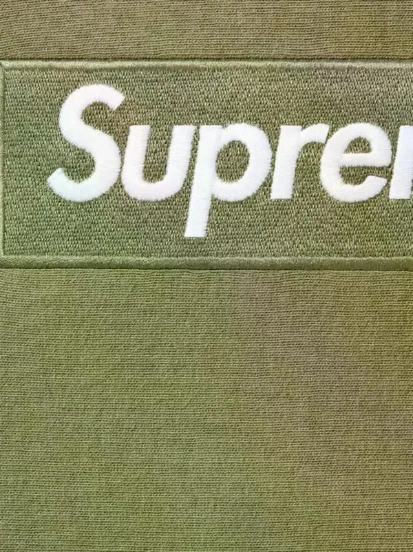 Supreme Box Logo Hooded Sweatshirt - Green