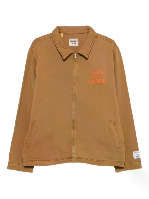 GALLERY DEPT. Zip-up Jacket - Brown