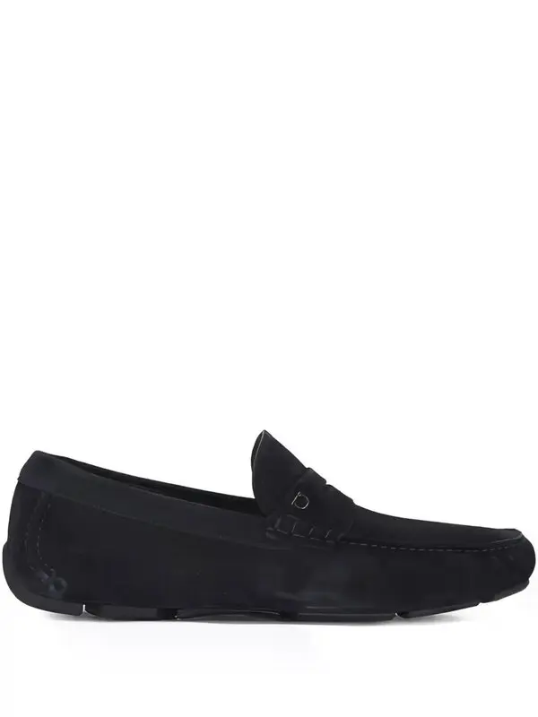 FERRAGAMO Penny Bar Drivers Loafers