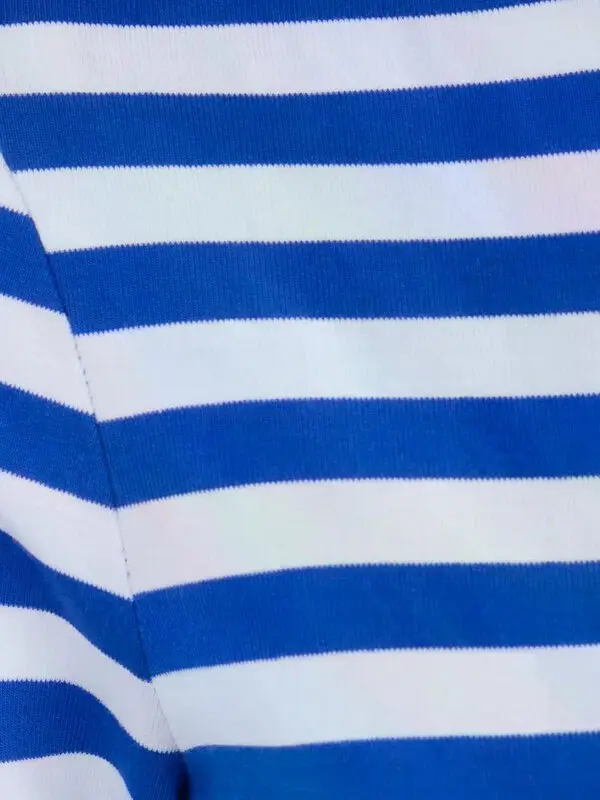 Ralph Lauren Striped Half-sleeve Top - Blue