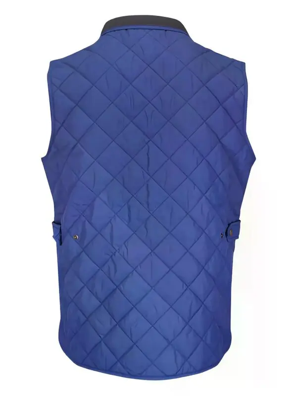 Peter Millar Essex Quilted Gilet - Blue