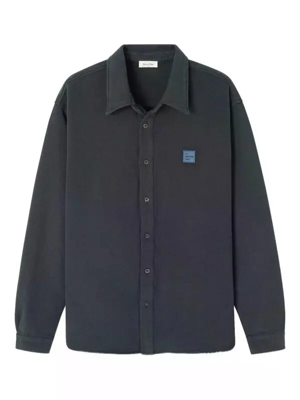 American Vintage Afaz Logo-patch Shirt