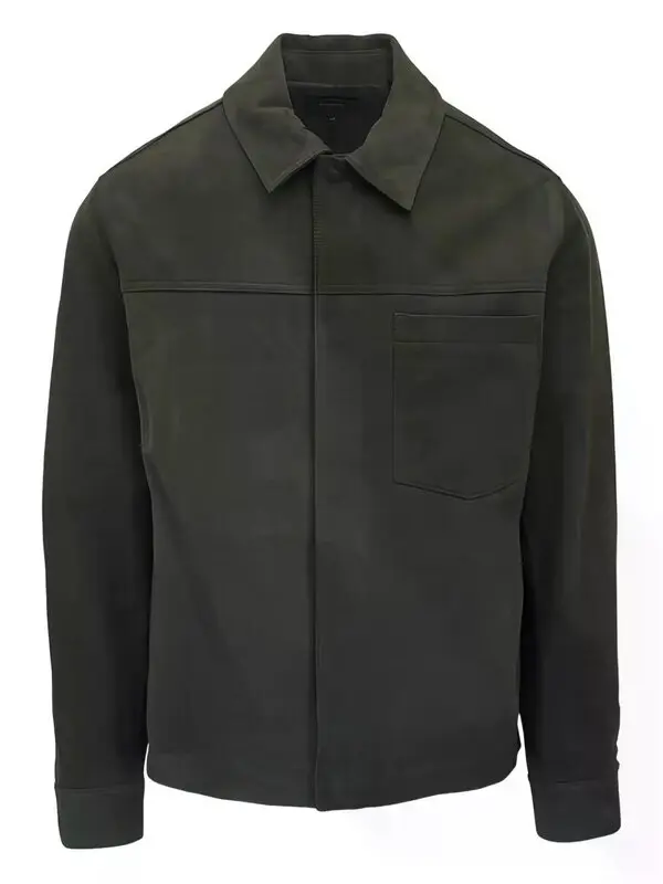 Vince Sycamore Pocket Leather Jacket