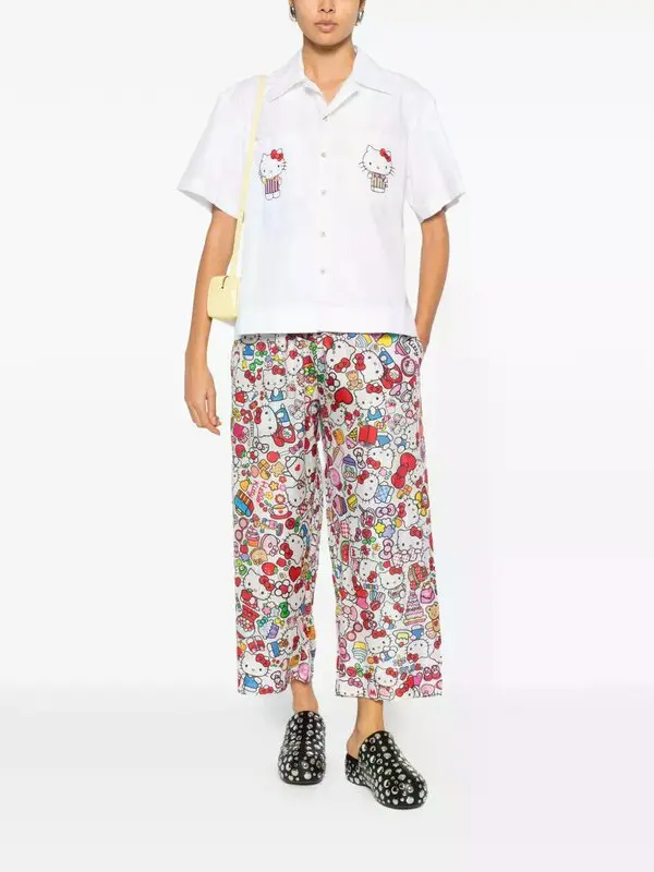 Pero Graphic Print Trousers