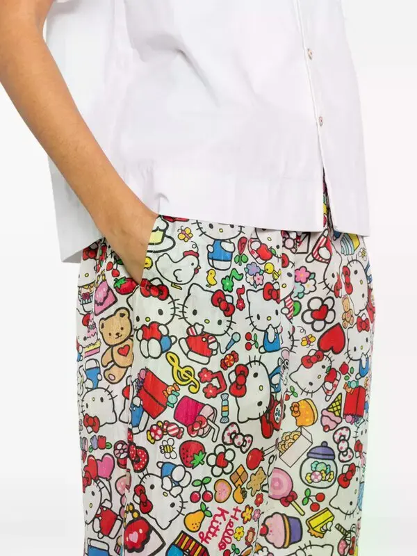 Pero Graphic Print Trousers