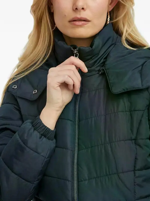 Armani Exchange Quilted Hooded Puffer Jacket